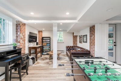 A Basement with Loft-Like Flair | Innovative Construction