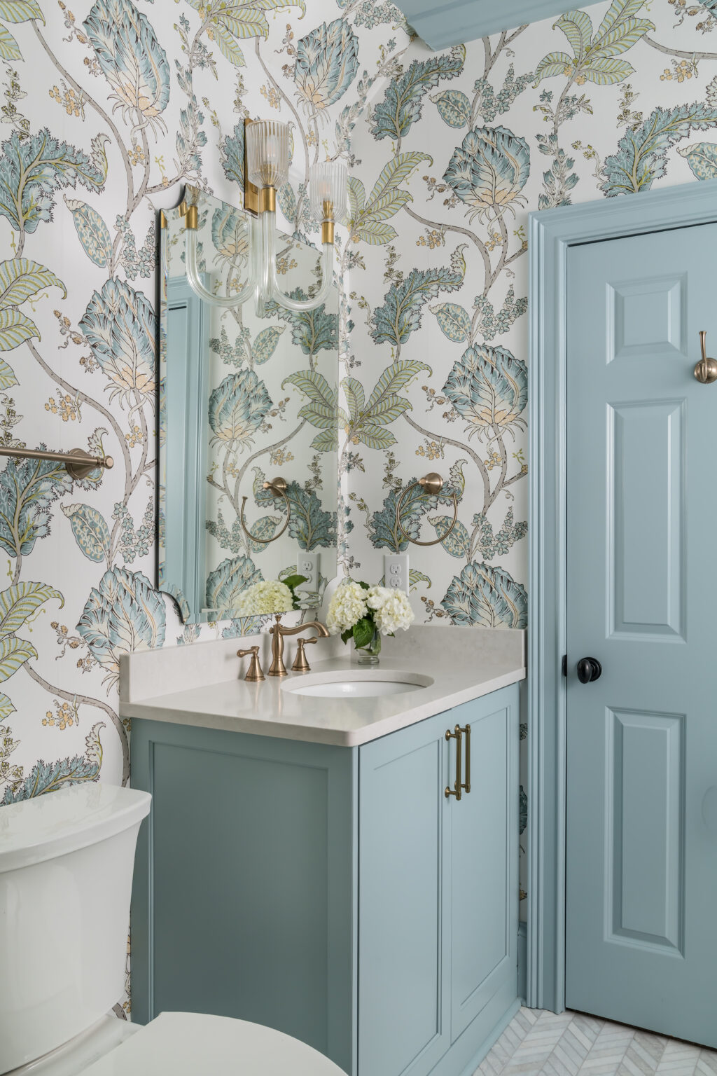 10 Pretty Powder Rooms - Innovative Design + Build