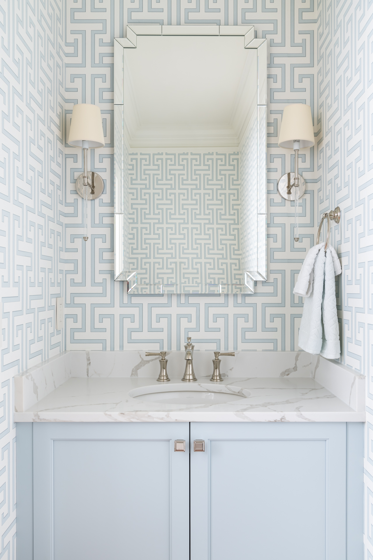 10 Pretty Powder Rooms - Innovative Design + Build
